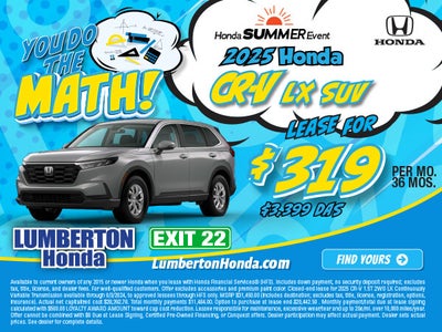 Honda Deals and Specials | Lumberton Honda in NC